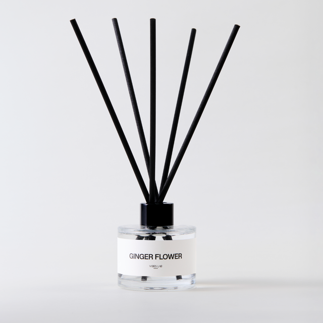 Ginger Flower REED DIFFUSER 120 ml. – Vibeslabstore